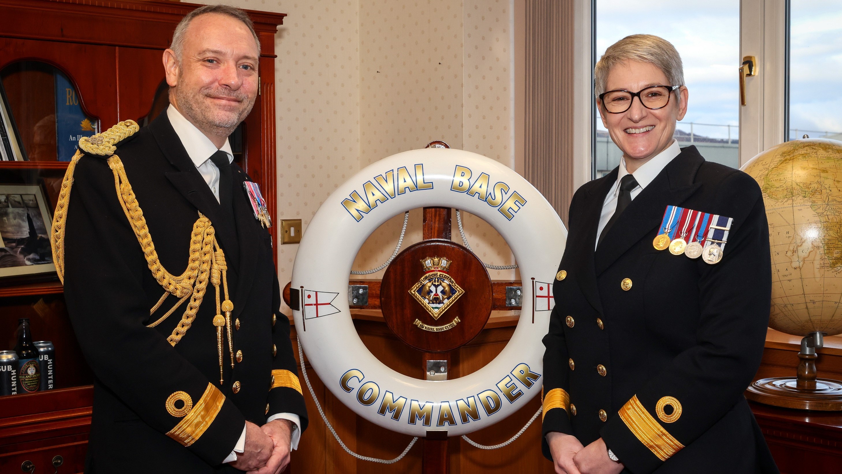 New Royal Navy commodore appointed at HM Naval Base Clyde in Scotland